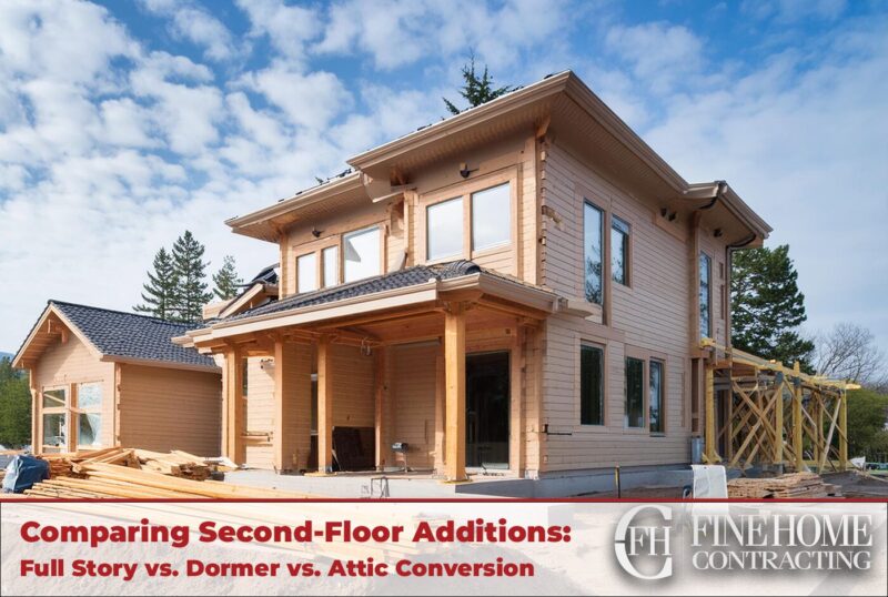 Second-Floor Additions: Full Story vs. Dormer vs. Attic Conversion - Connecticut Design Build ...
